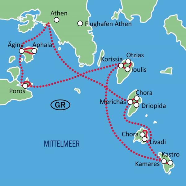 Kykladen - Das Herz Griechenlands