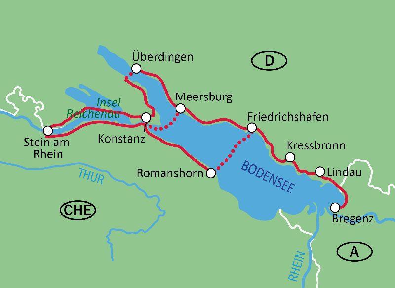 Sternfahrt am Bodensee entdecken | radreisen.at